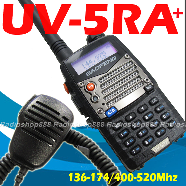 UV-5RA+PLUS 400-520 Dual Band FM Radio Free Earpiec + MIC ...