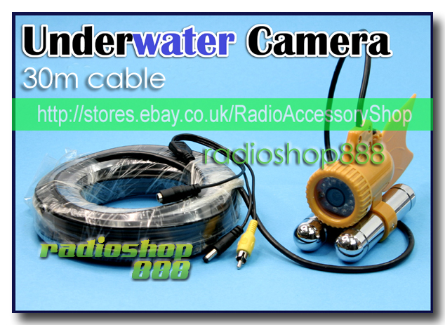 CCTV Underwater LED CCD Camera Water Resist Fishing big - Radioshop888 ...